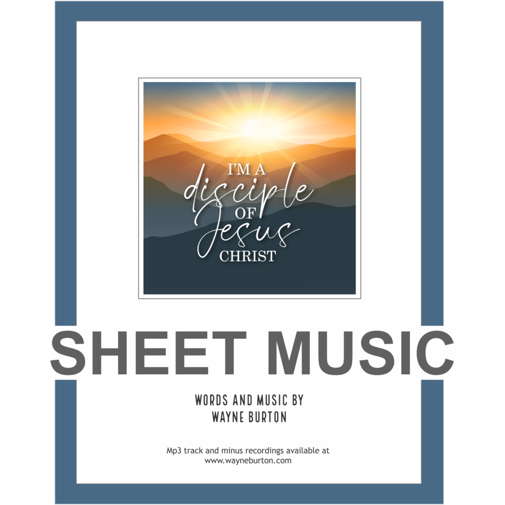 I’m a Disciple of Jesus Christ 2024 Youth Theme PDF Sheet Music (Pay ...